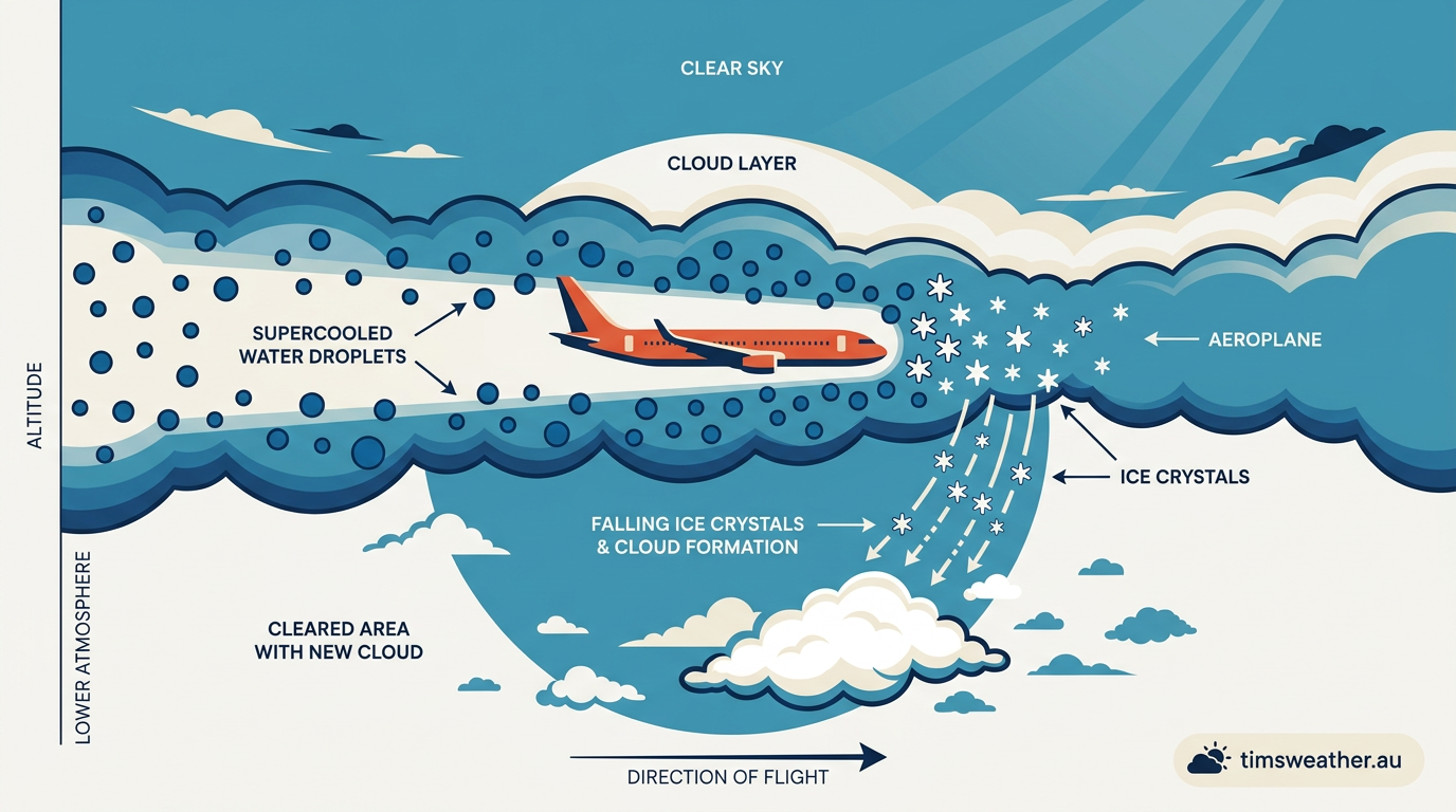 Fallstreak hole: The science of hole-punch clouds
